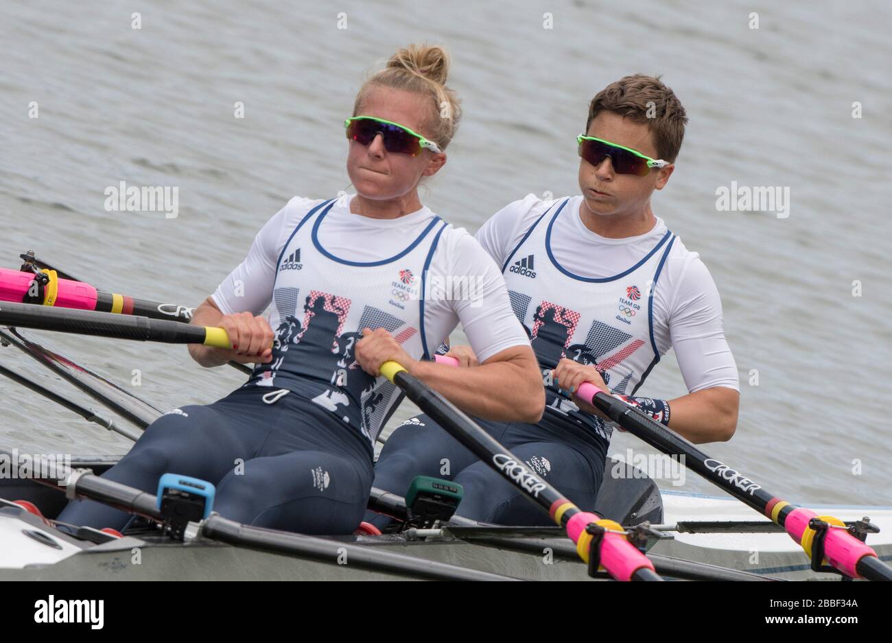 Rio de Janeiro. BRAZIL. GBR LW2X, Bow, Charlotte TAYLOR and Kat ...