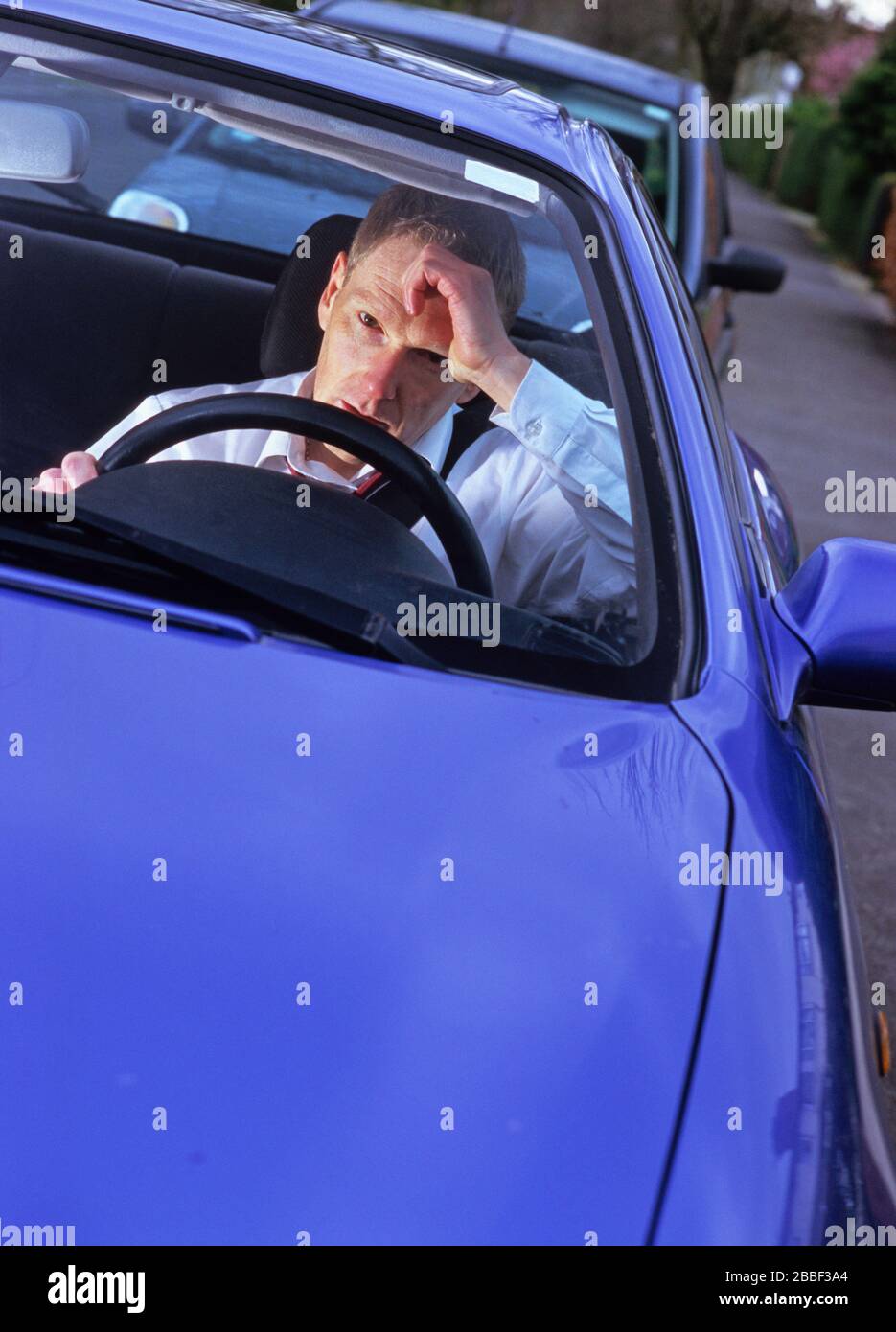 Frustrated driver traffic jam hi-res stock photography and images - Alamy