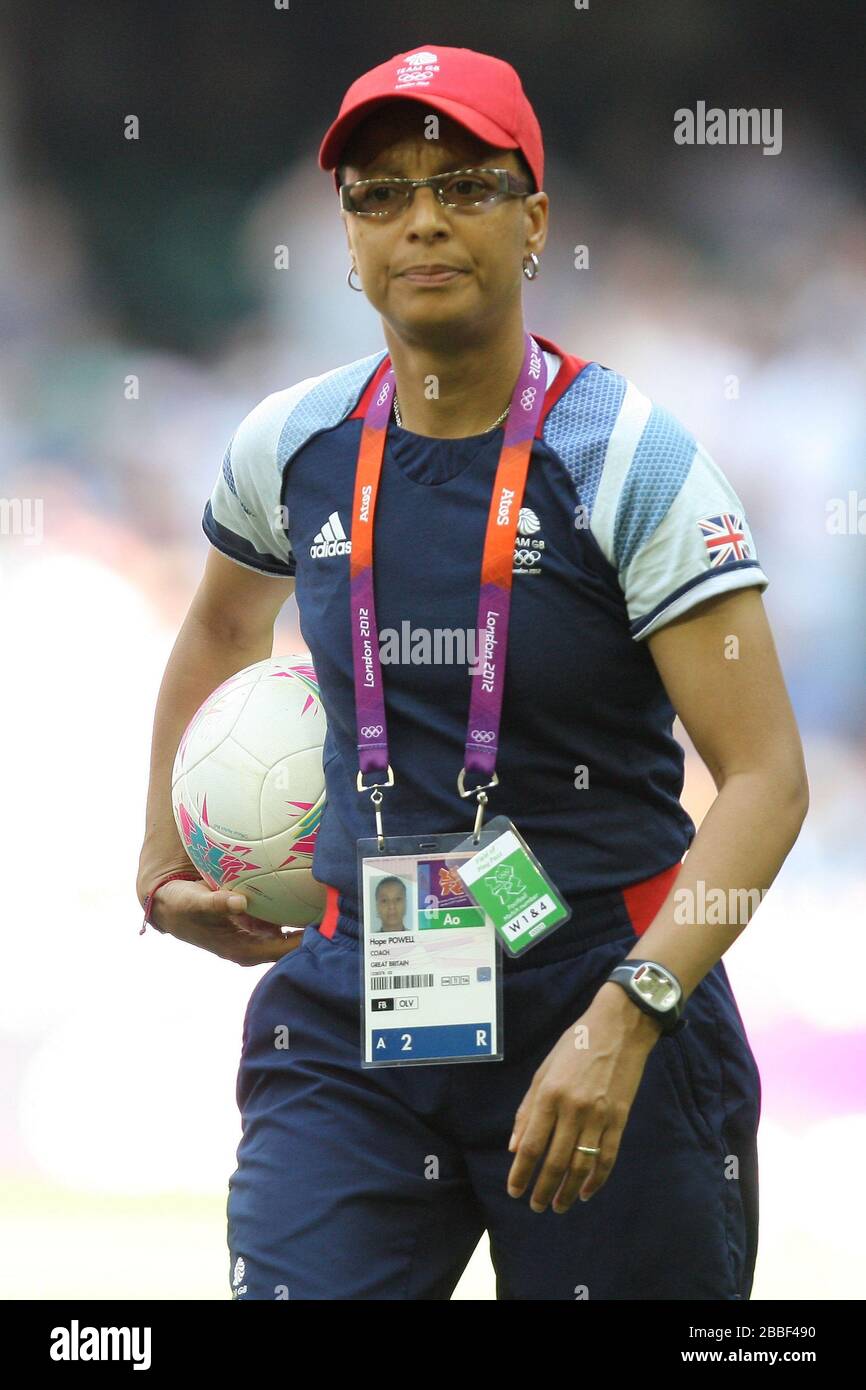 Great Britain Coach Hope Powell Stock Photo - Alamy
