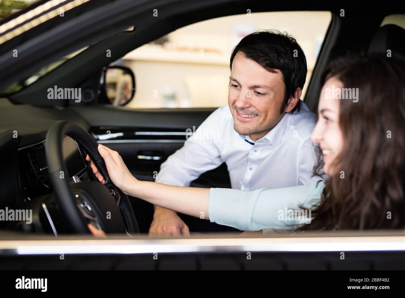 Used car salesman hi-res stock photography and images - Alamy