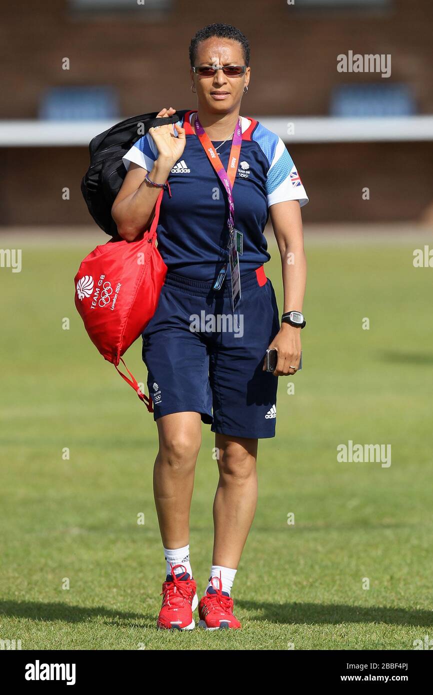Great Britain Coach Hope Powell Stock Photo - Alamy
