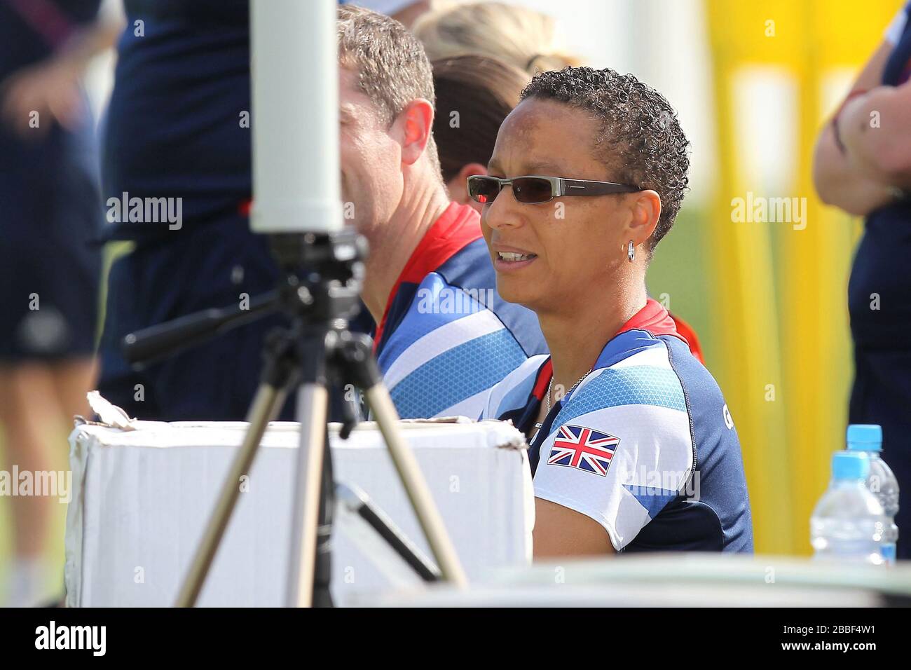 Hope Powell looks on Stock Photo - Alamy