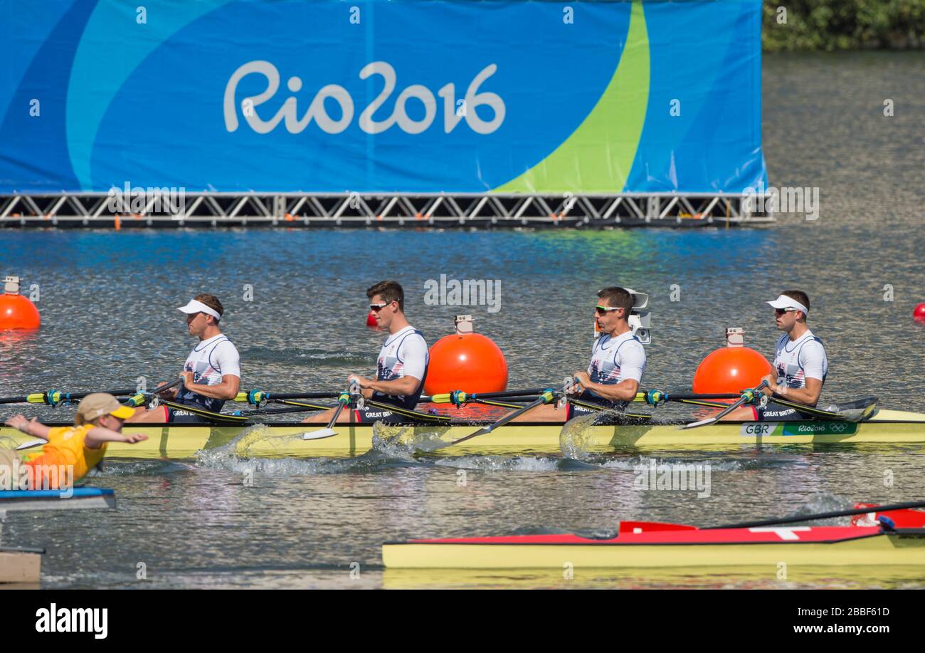 Rio de Janeiro. BRAZIL. GBR M4X. Bow. Jack BEAUMONT, Sam TOWHSENG ...