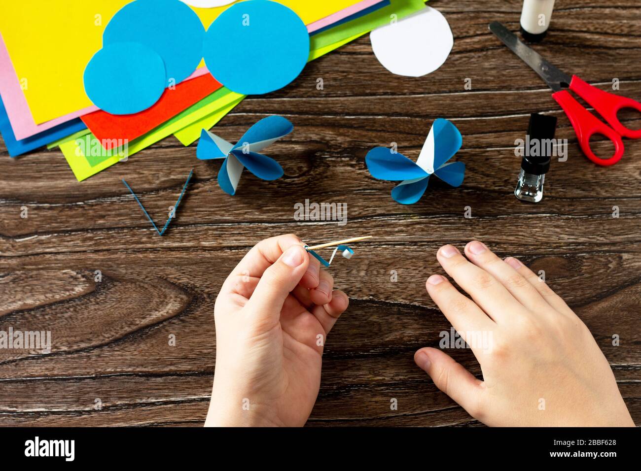 Instructions, step 6. Paper decor butterflies or summer garland ...