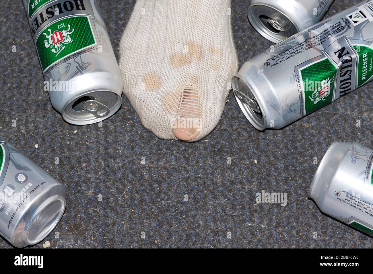 Symbolic photo for neglect Stock Photo - Alamy