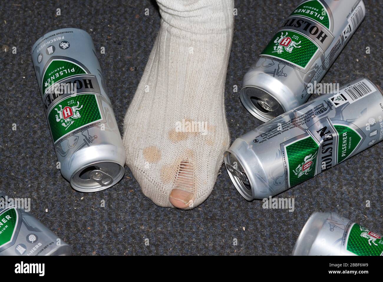 Symbolic photo for neglect Stock Photo - Alamy