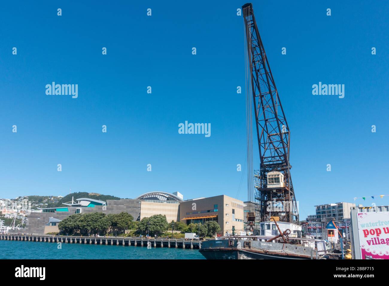 Wellington is the capital city of New Zealand.The Hilitia floating ...