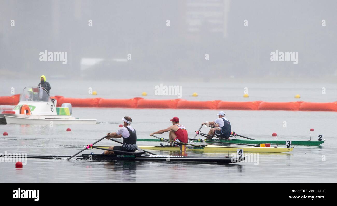 Mens single sculls lagoa stadium hi-res stock photography and images ...