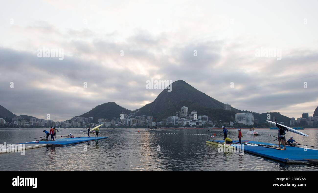 Rio de Janeiro. BRAZIL Boating General view of the boat park.and across ...