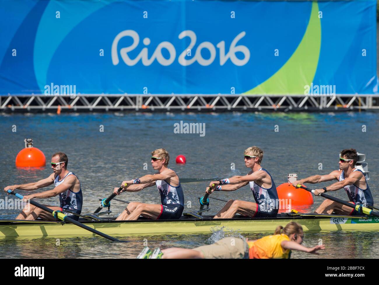 Rio de Janeiro. BRAZIL. GBR LM4-. Bow, Chris BARTLEY, Mark ALDRED ...