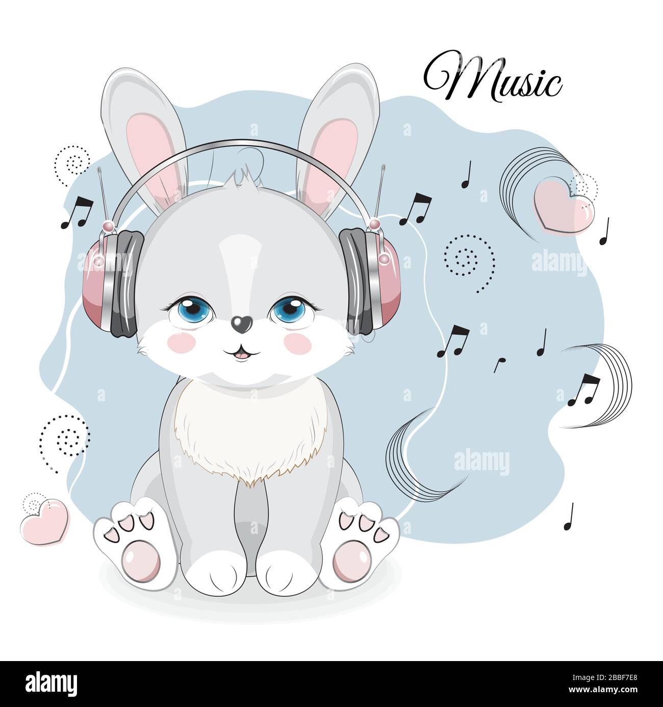 Baby Bunny Rabbits Drawing