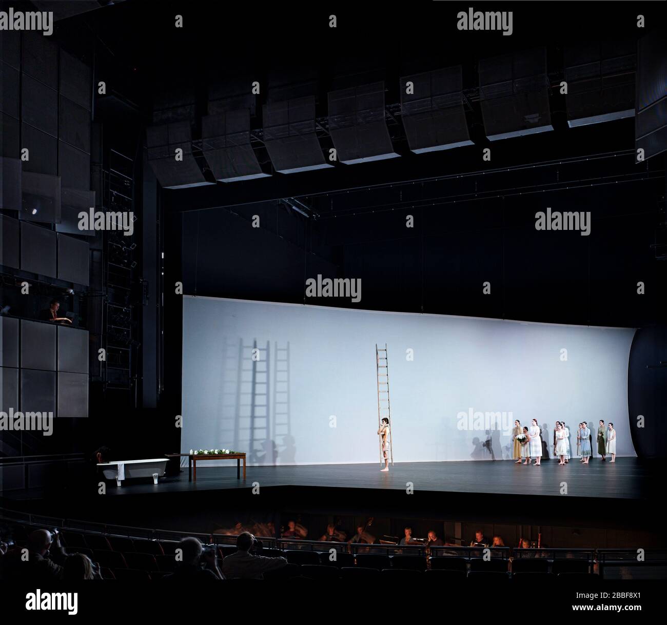 Theatrical dance performance. Sadler's Wells, London, United Kingdom ...