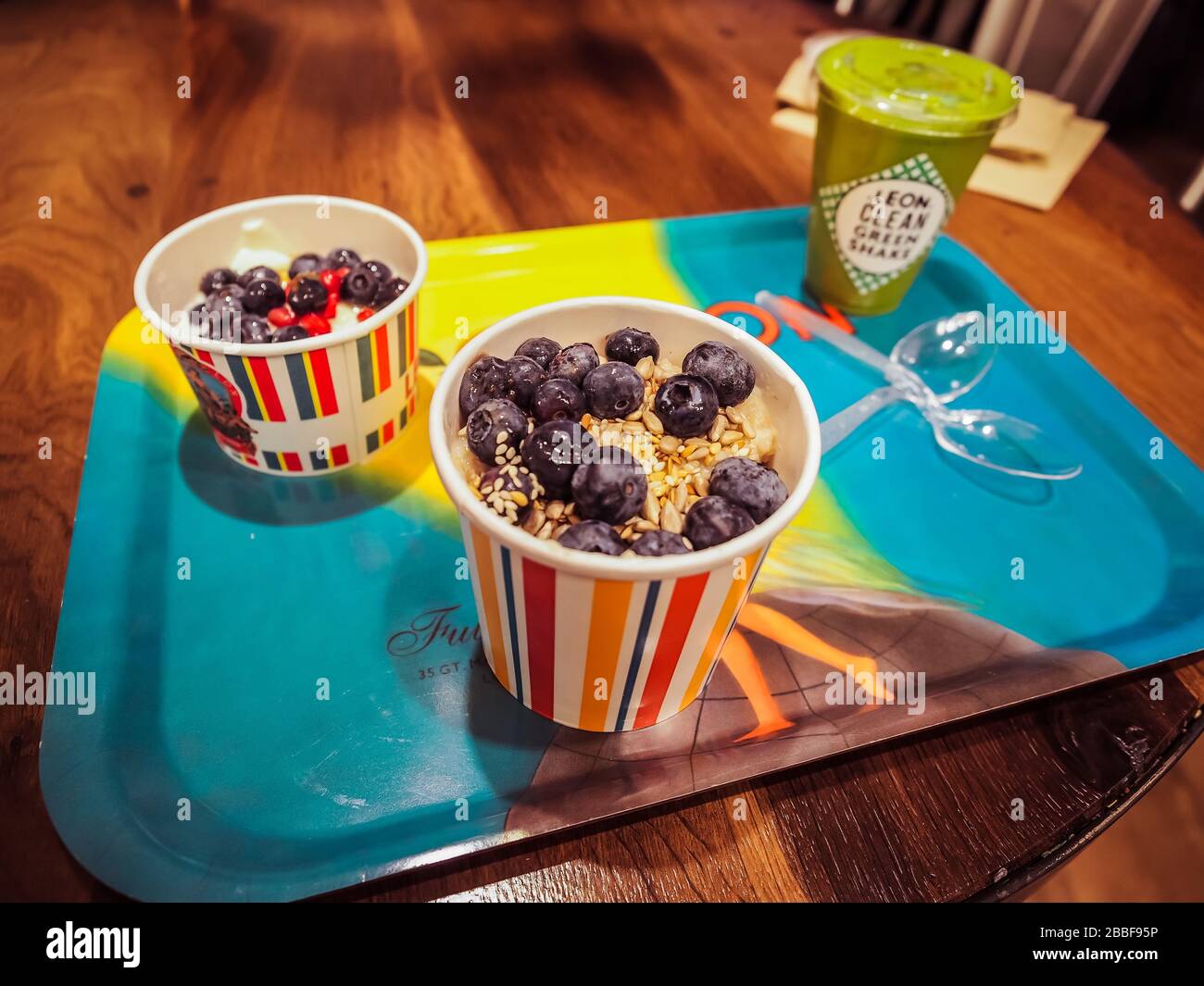 Leon restaurant menu hi-res stock photography and images - Alamy