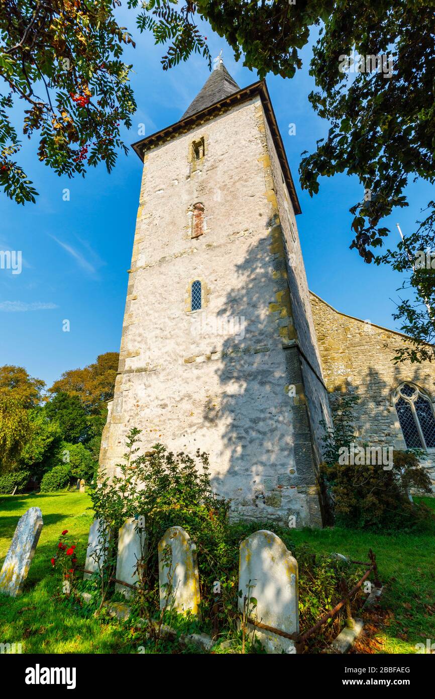 Holy Trinity Church, a Grade 1 listed historic building in Bosham, a ...