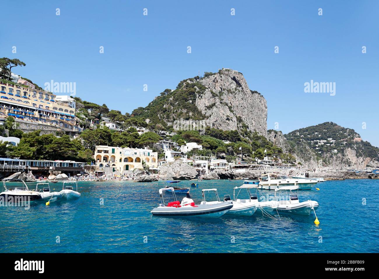 Marina piccola beach capri hi-res stock photography and images - Alamy