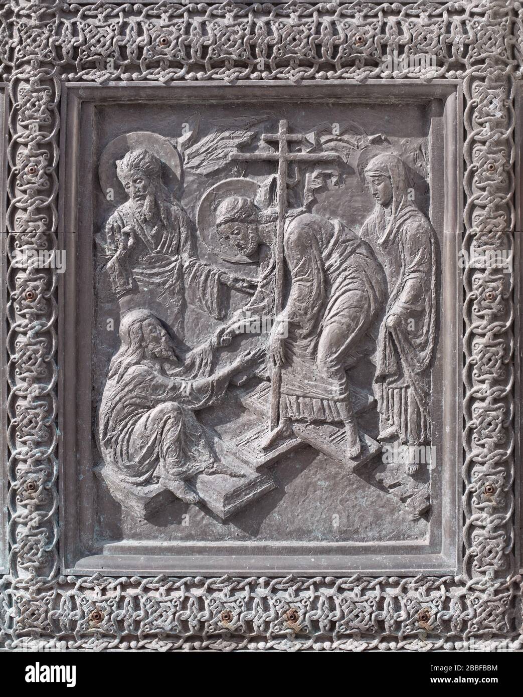 Jesus christ relief sculpture hi-res stock photography and images - Alamy