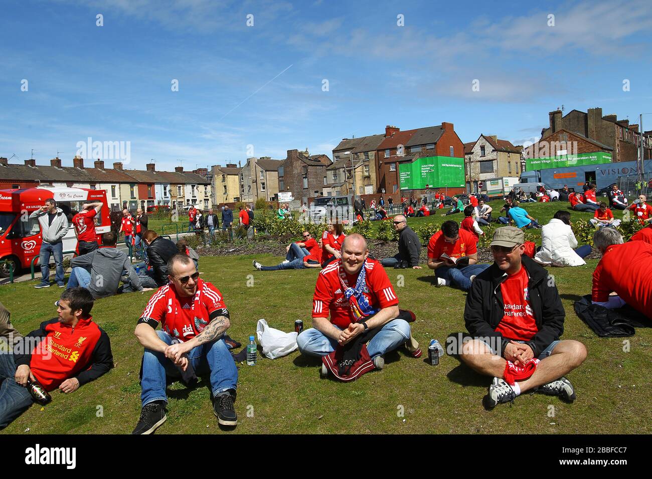 Anfield general view outside hi-res stock photography and images - Alamy