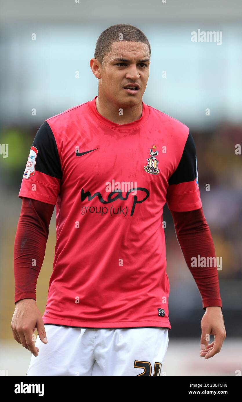 Nathan Doyle, Bradford City Stock Photo - Alamy