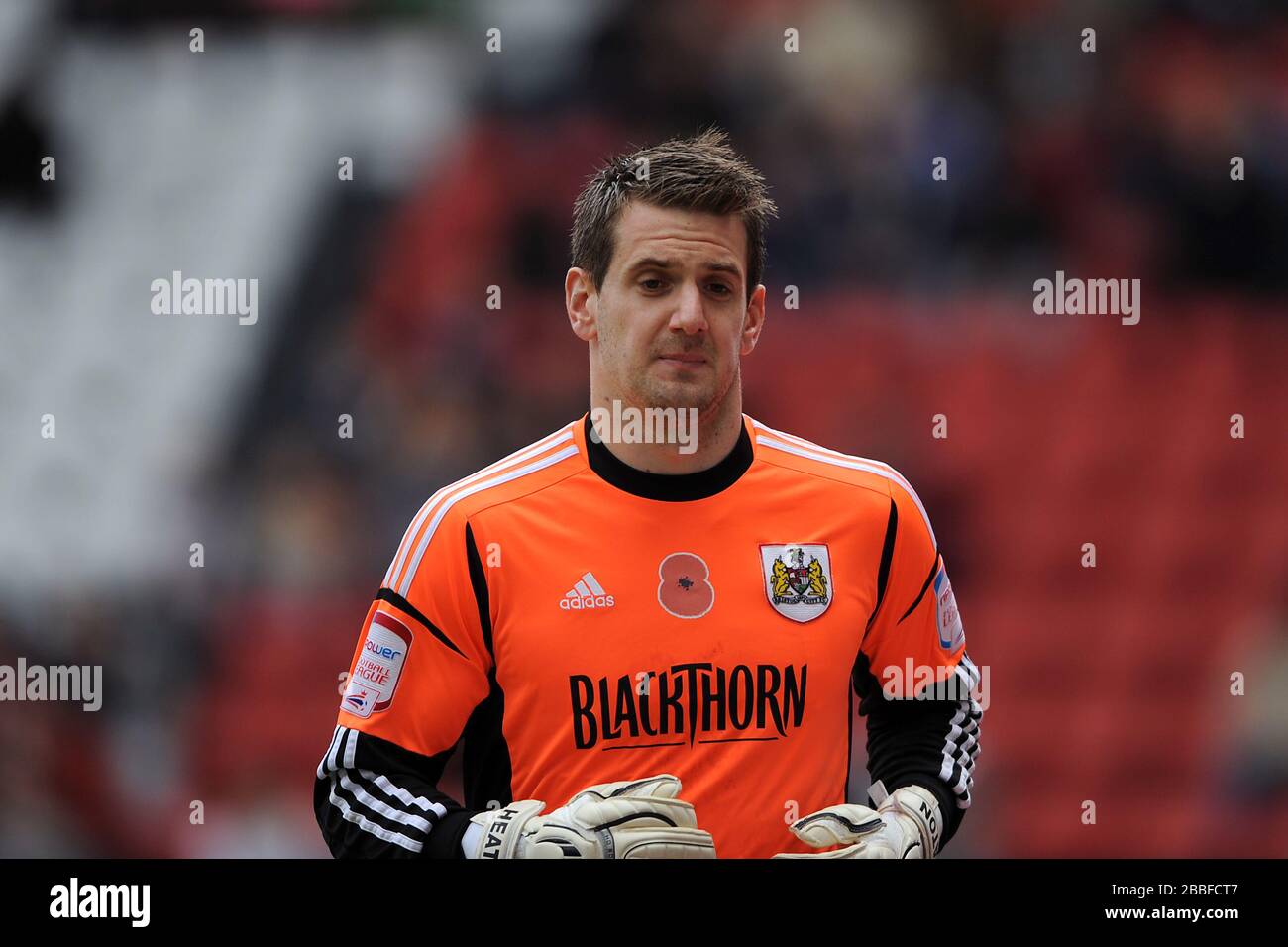 Bristol City goalkeeper Thomas Heaton Stock Photo - Alamy