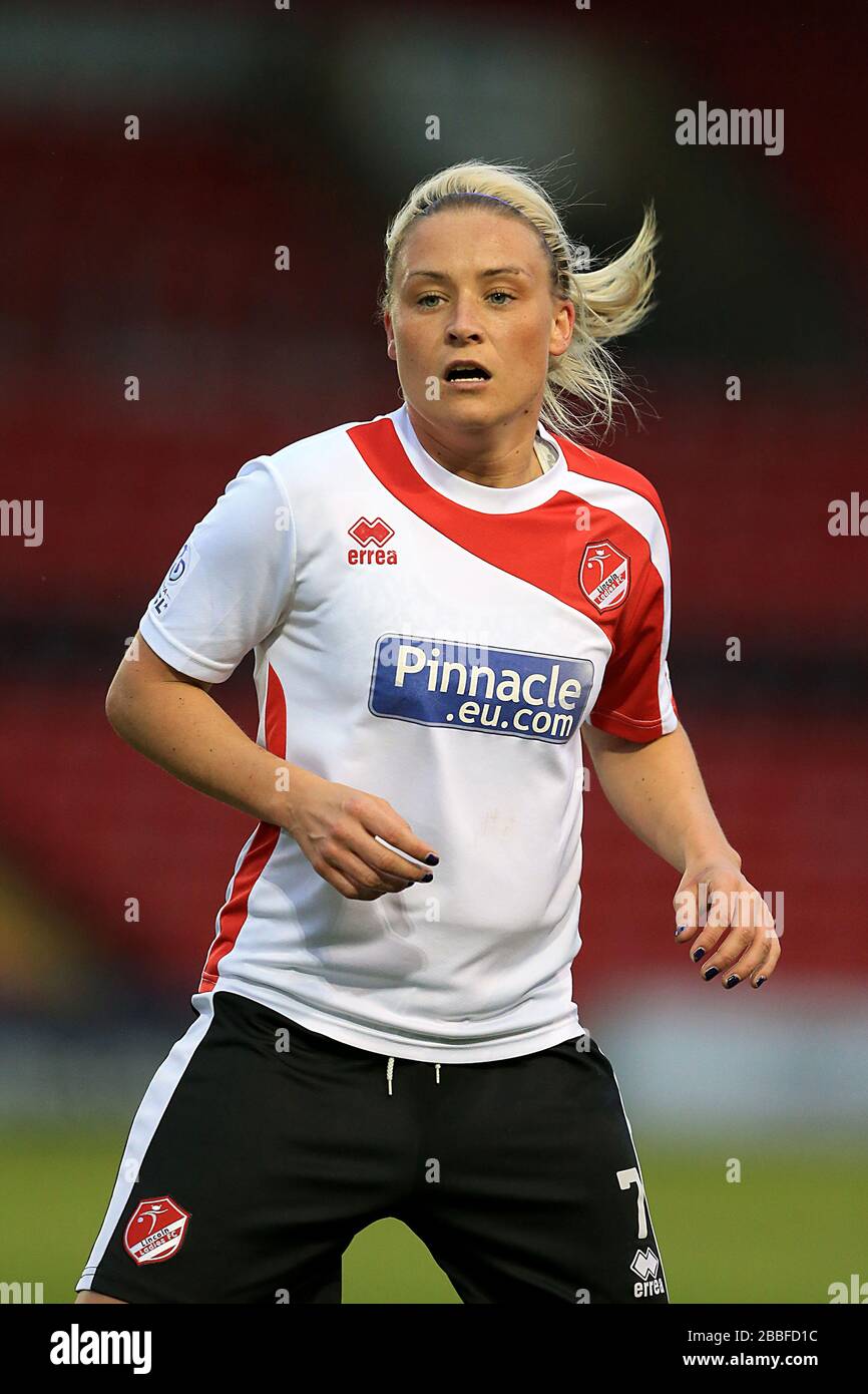 Megan Harris, Lincoln Ladies Stock Photo - Alamy