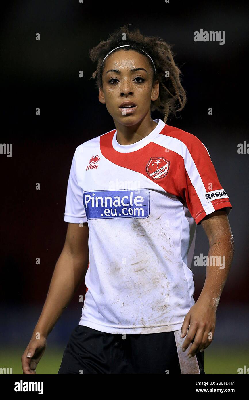 Jess Clarke, Lincoln Ladies Stock Photo - Alamy