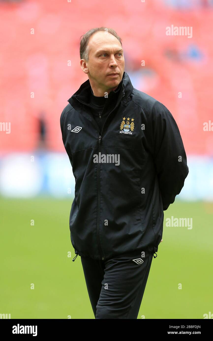 Manchester City First Team Coach David Platt Stock Photo - Alamy