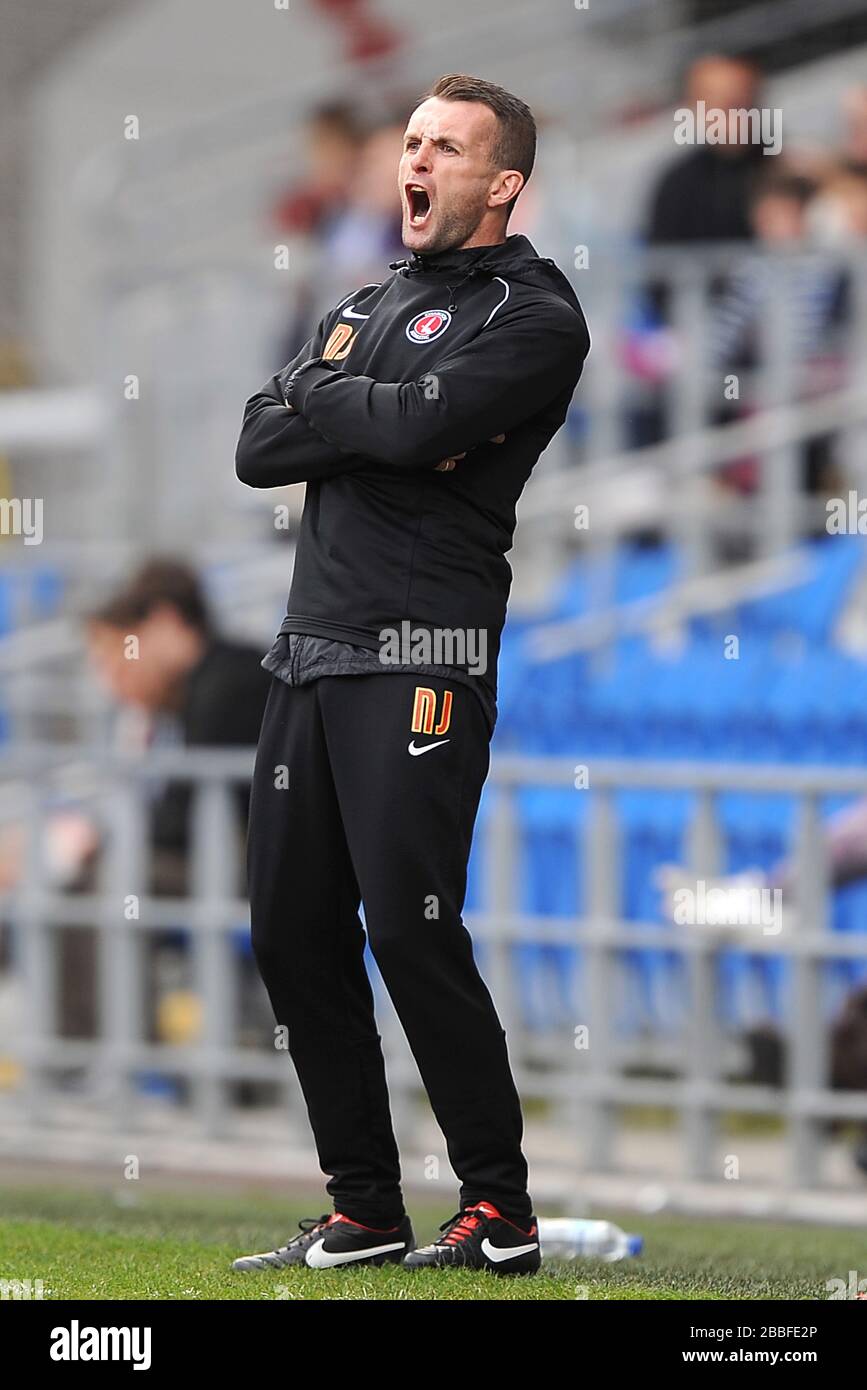 Nathan jones of charlton hi-res stock photography and images - Alamy