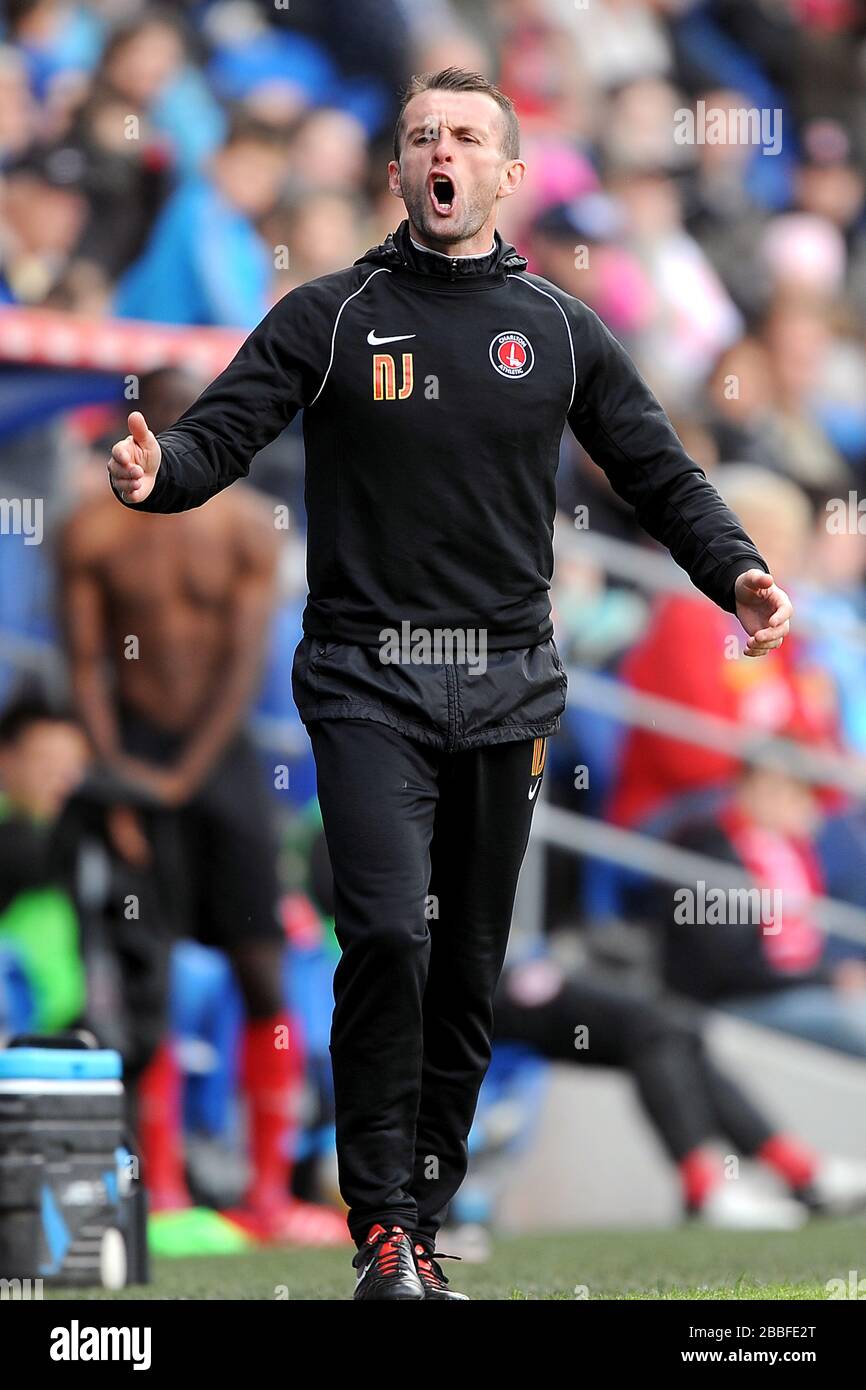 Nathan jones of charlton hi-res stock photography and images - Alamy