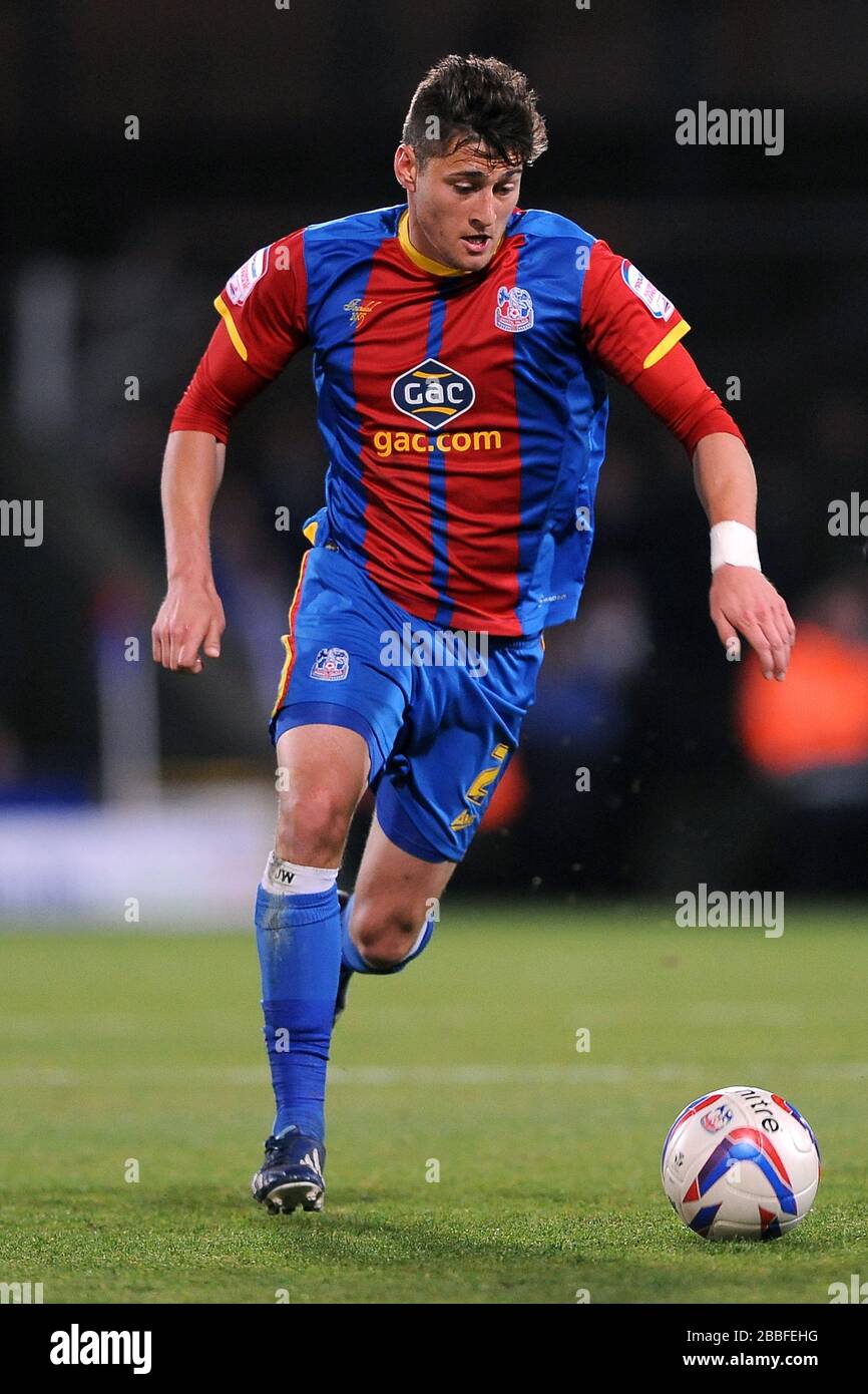 Joel Ward, Crystal Palace Stock Photo - Alamy