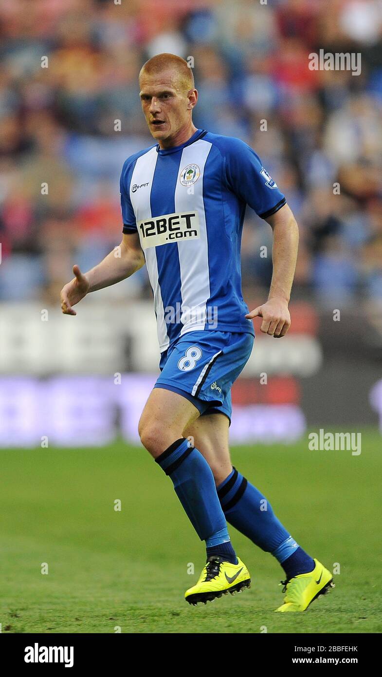 Ben Watson, Wigan Athletic Stock Photo - Alamy