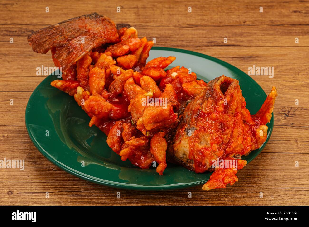 Chinese cuisine squirrel fish with sweet sauce Stock Photo - Alamy
