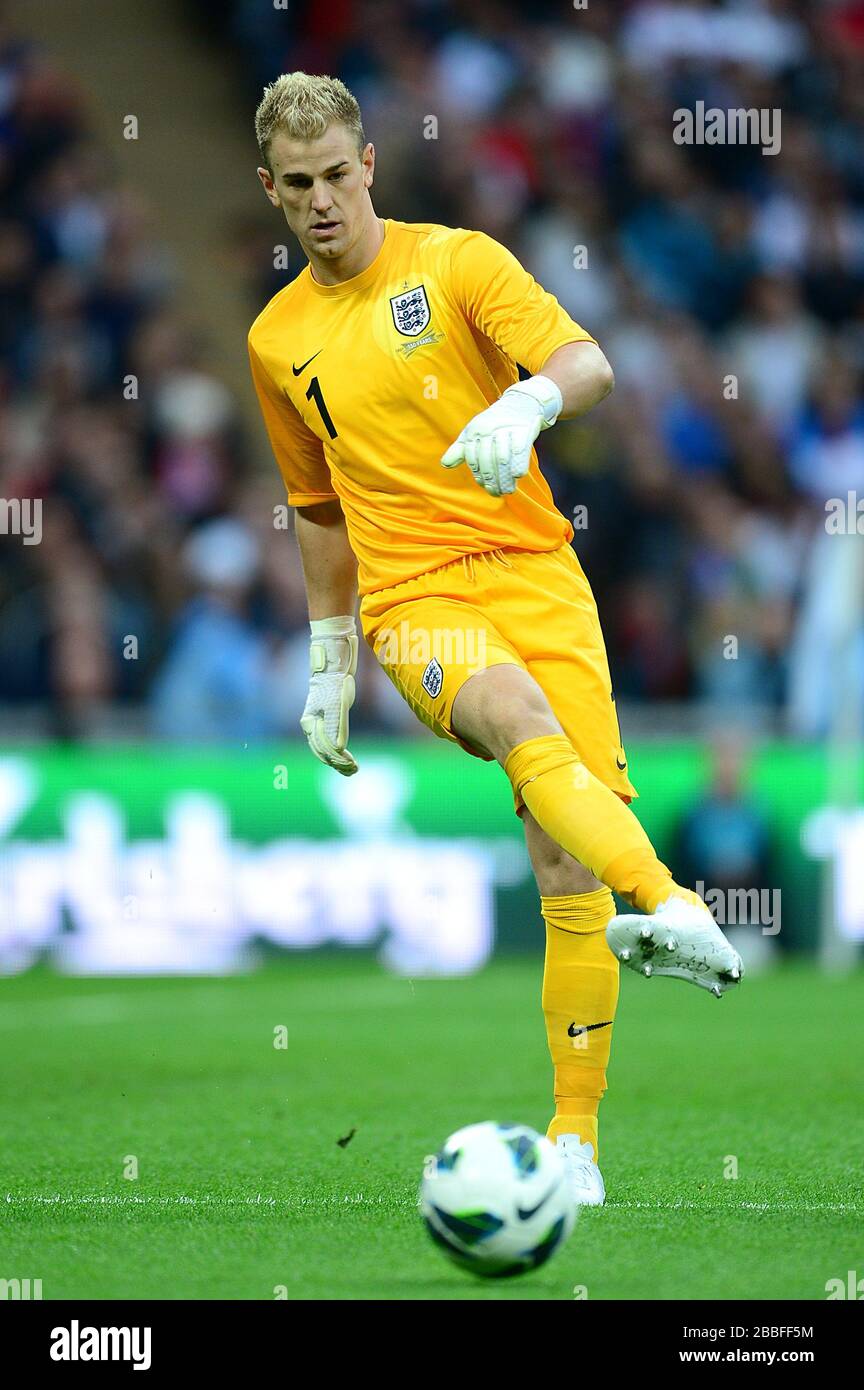 England goalkeeper Joe Hart Stock Photo - Alamy