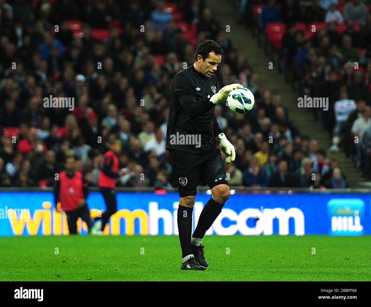 David Forde, Republic of Ireland goalkeeper Stock Photo - Alamy