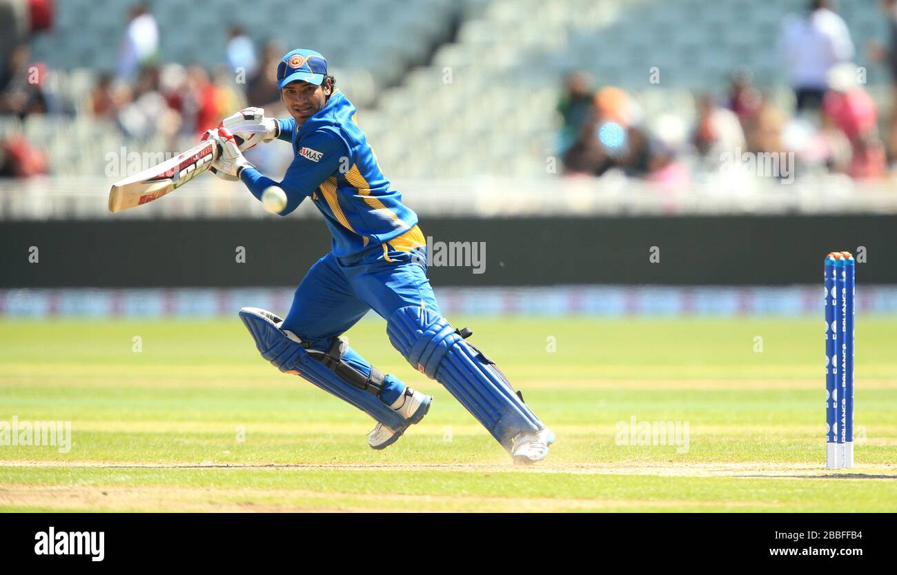 Sri Lanka's Kusal Perera hits out Stock Photo - Alamy