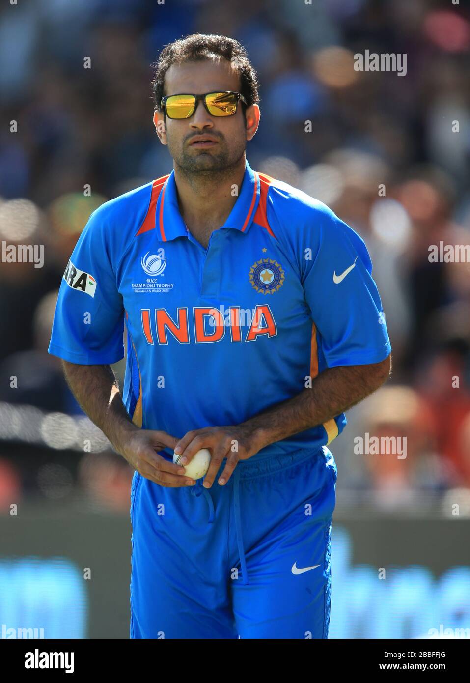 India's Irfan Pathan Stock Photo - Alamy