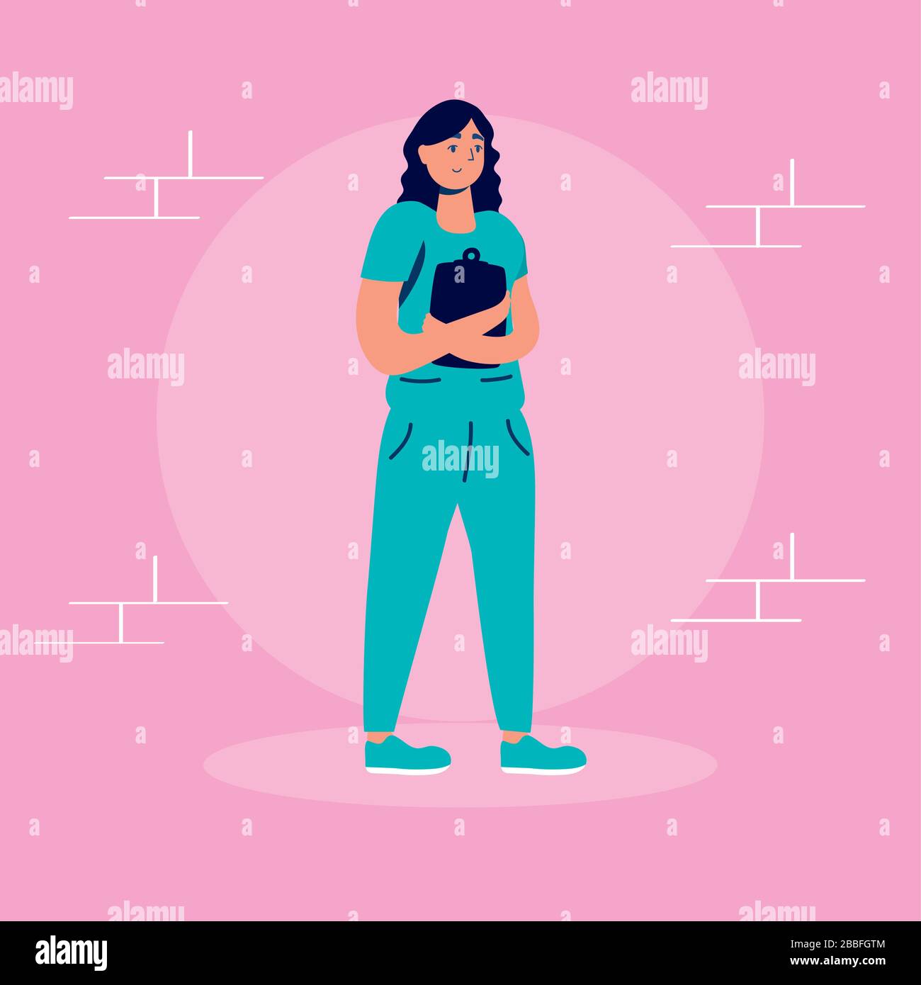 surgeon female doctor avatar character Stock Vector Image & Art - Alamy