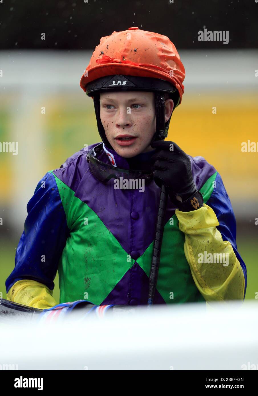 Luke Leadbitter, Jockey Stock Photo - Alamy