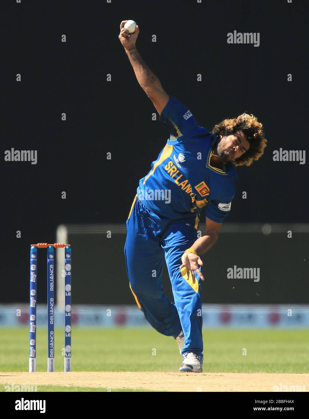 Sri Lanka's Lasith Malinga Stock Photo - Alamy