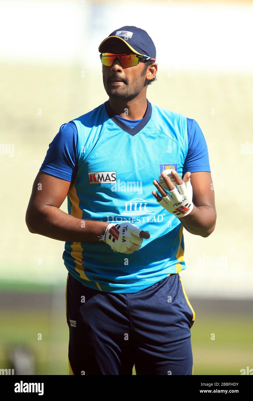 Sri Lanka's Thisara Perera Stock Photo - Alamy