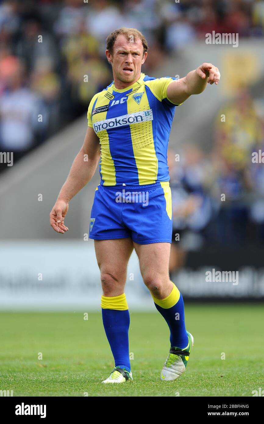 Micky Higham, Warrington Wolves Stock Photo - Alamy