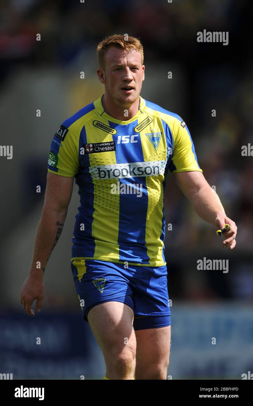 Chris Riley, Warrington Wolves Stock Photo - Alamy