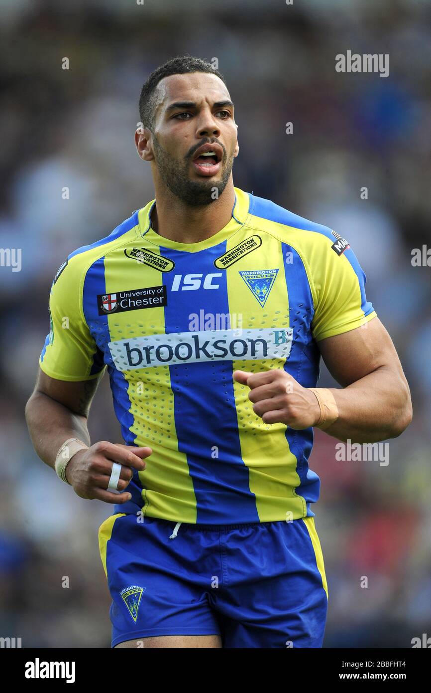 Ryan Atkins, Warrington Wolves Stock Photo - Alamy