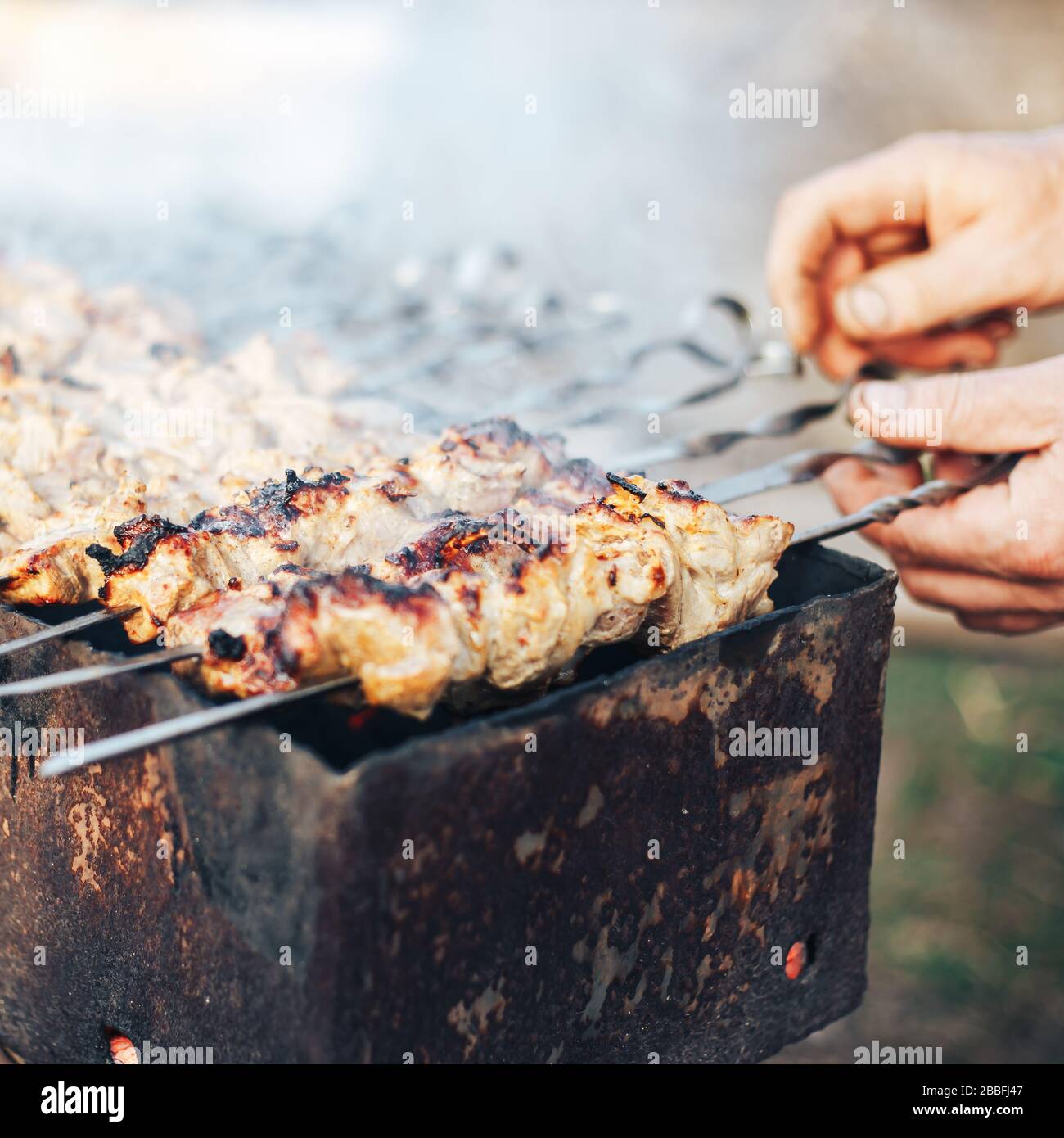 Fire coocking hi-res stock photography and images - Alamy