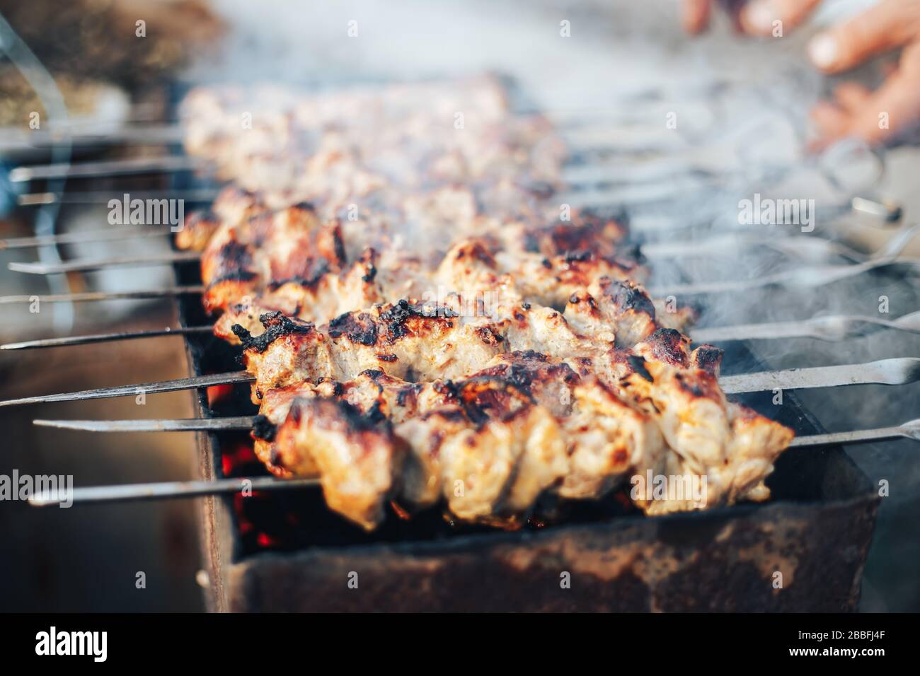 Fire coocking hi-res stock photography and images - Alamy