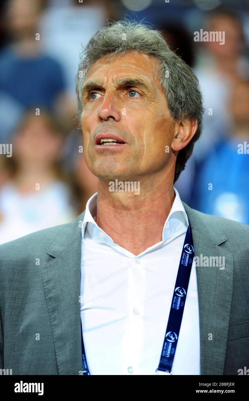 Germany's coach Rainer Adrion Stock Photo - Alamy