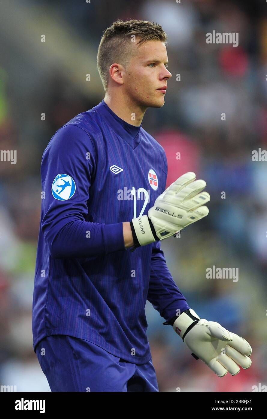 Orjan Nyland, Norway goalkeeper Stock Photo - Alamy
