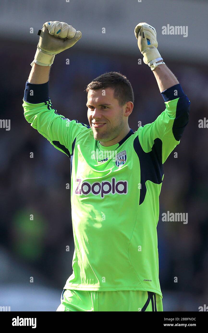 West Bromwich Albion goalkeeper Ben Foster Stock Photo - Alamy