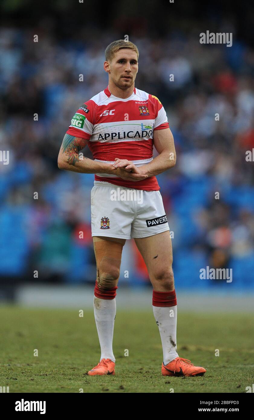 Sam Tomkins, Wigan Warriors Stock Photo - Alamy