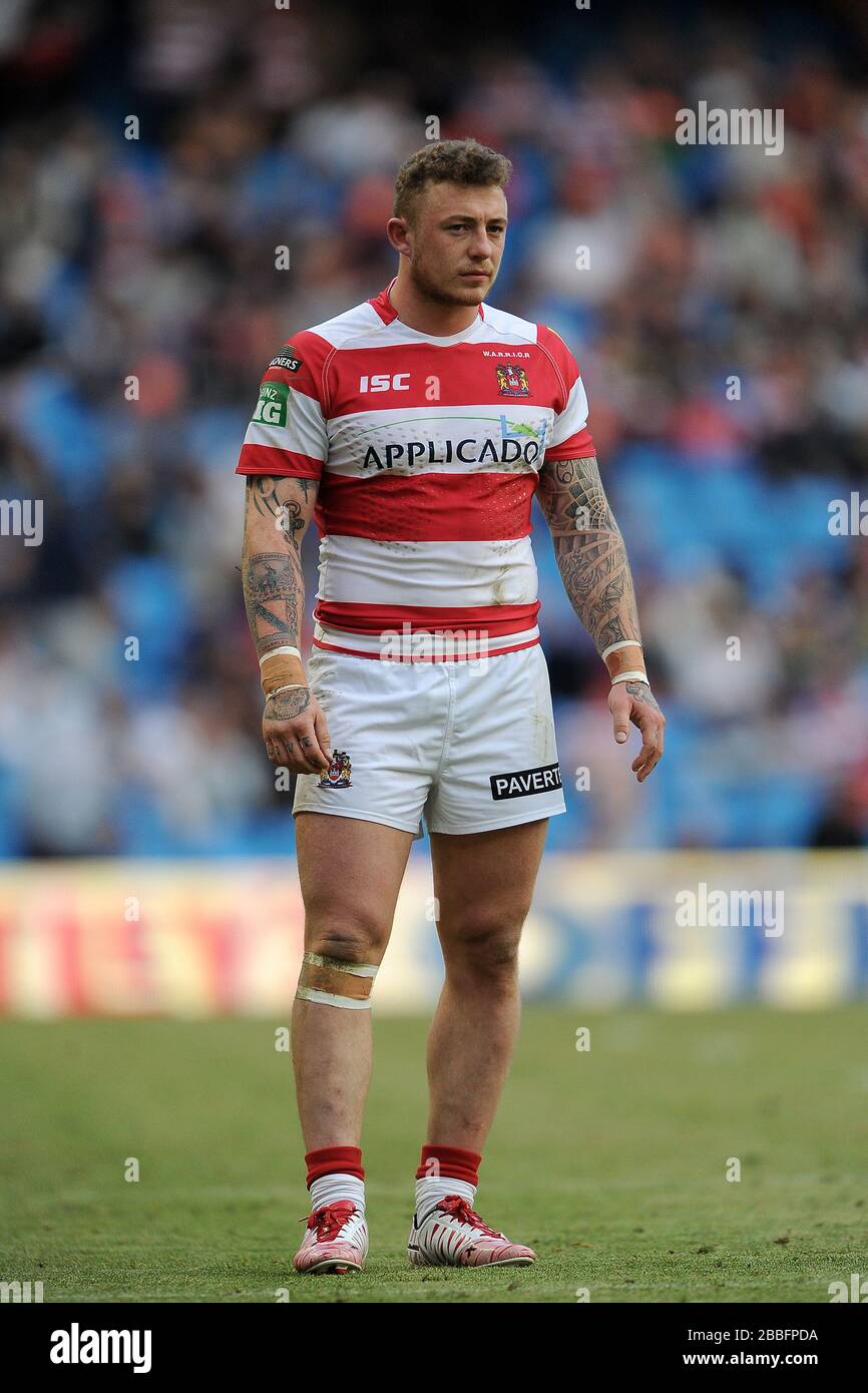 Josh Charnley, Wigan Warriors Stock Photo - Alamy