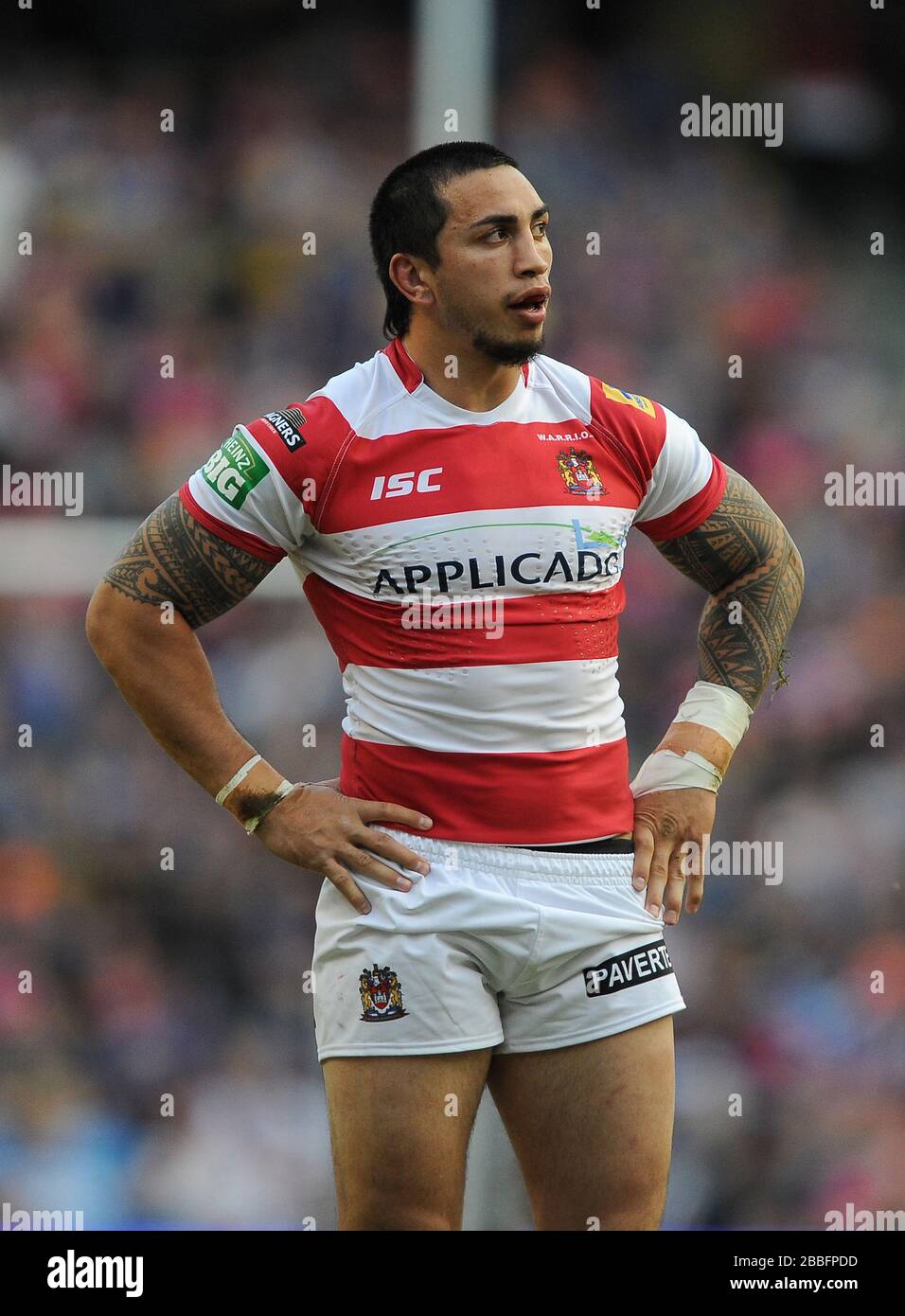 Harrison Hansen, Wigan Warriors Stock Photo - Alamy